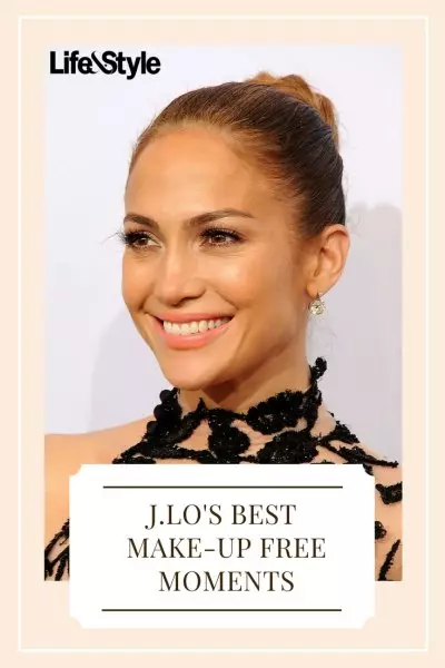 jlo මේකප් රහිත පින්