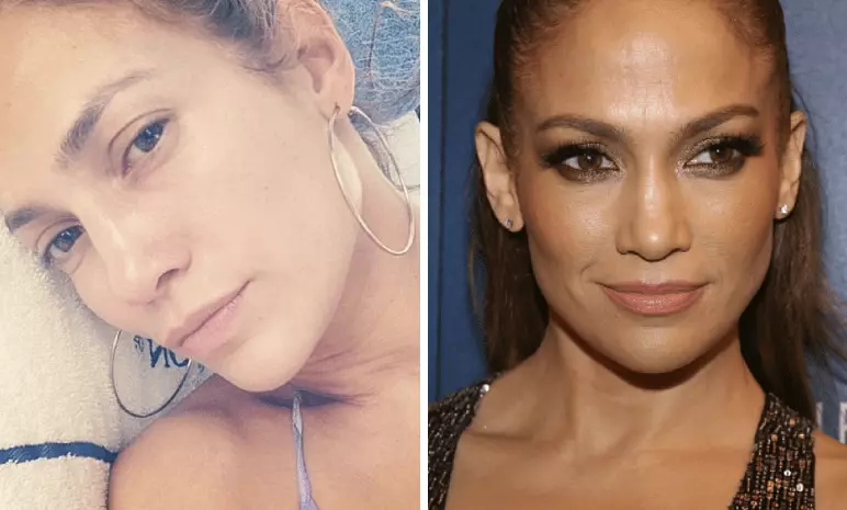 Jennifer lopez nta maquillage