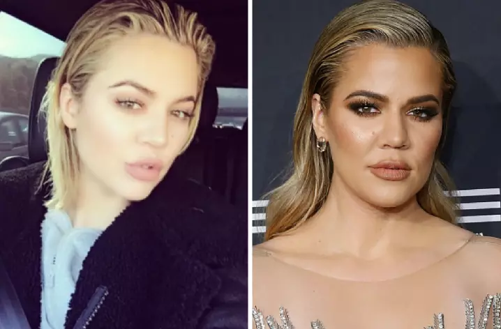 Khloe kardashian nta maquillage