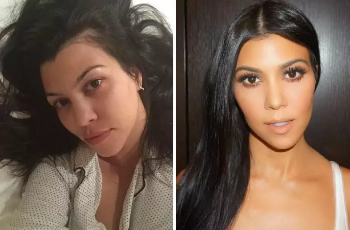 Kourtney kardsahian nta maquillage