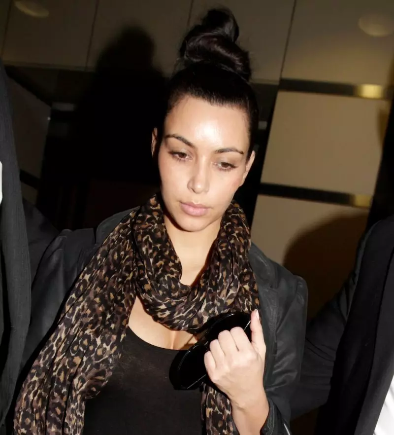 Kim Kardashian utan smink 6