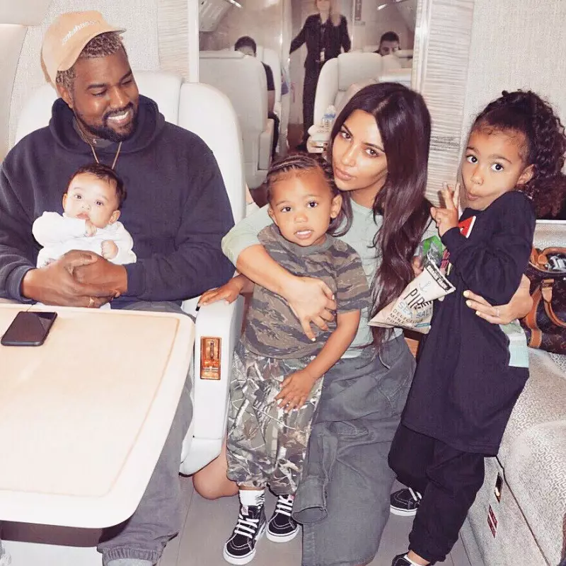 Kardashian west leuke famyljemominten april 2018