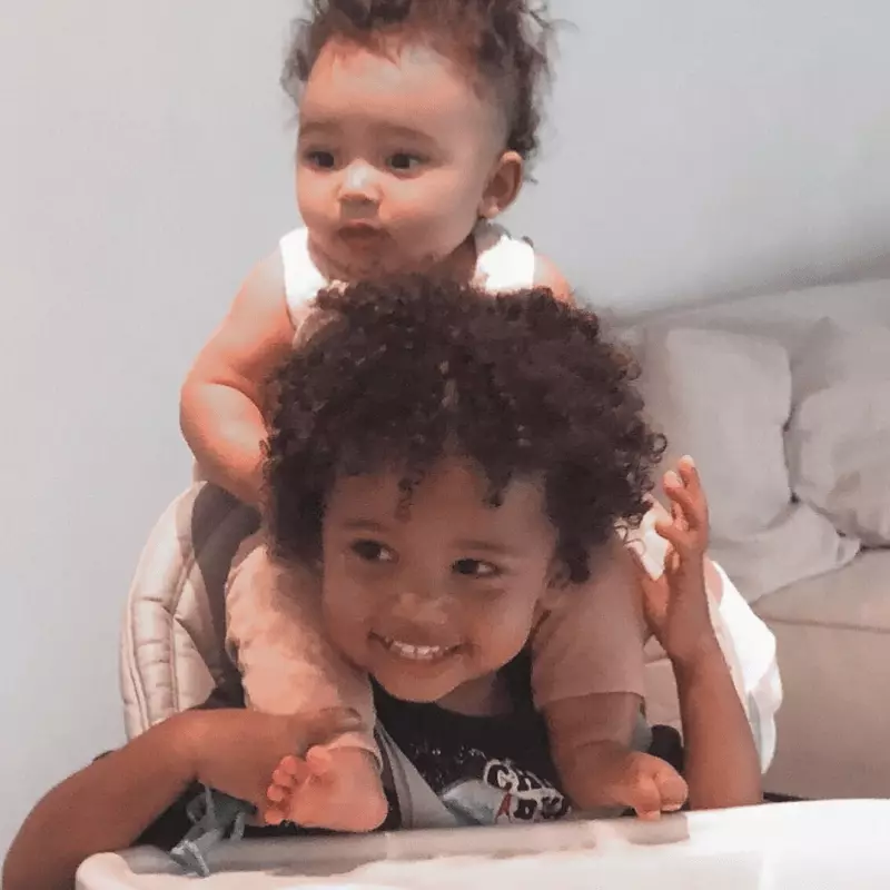 Kardashian west cute na mga sandali ng pamilya 8