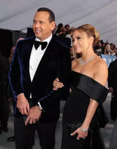 Jennifer Lopez és Alex Rodriguez 26. éves Screen Actors Guild Awards, Arrivals, Shrine Auditorium, Los Angeles, USA – 2020. január 19.