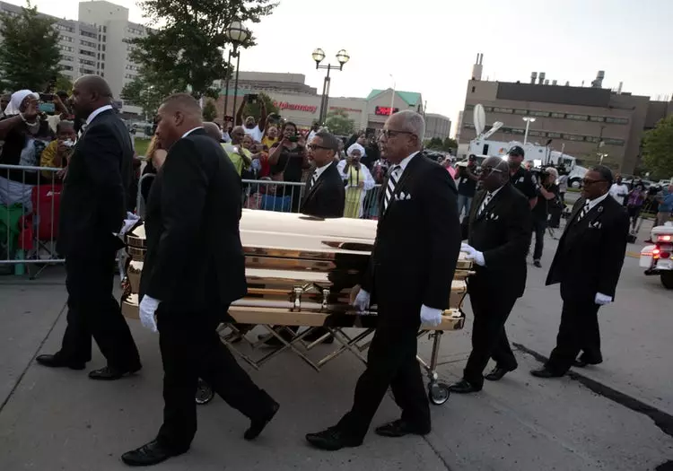 Funeral de Aretha Franklin 1