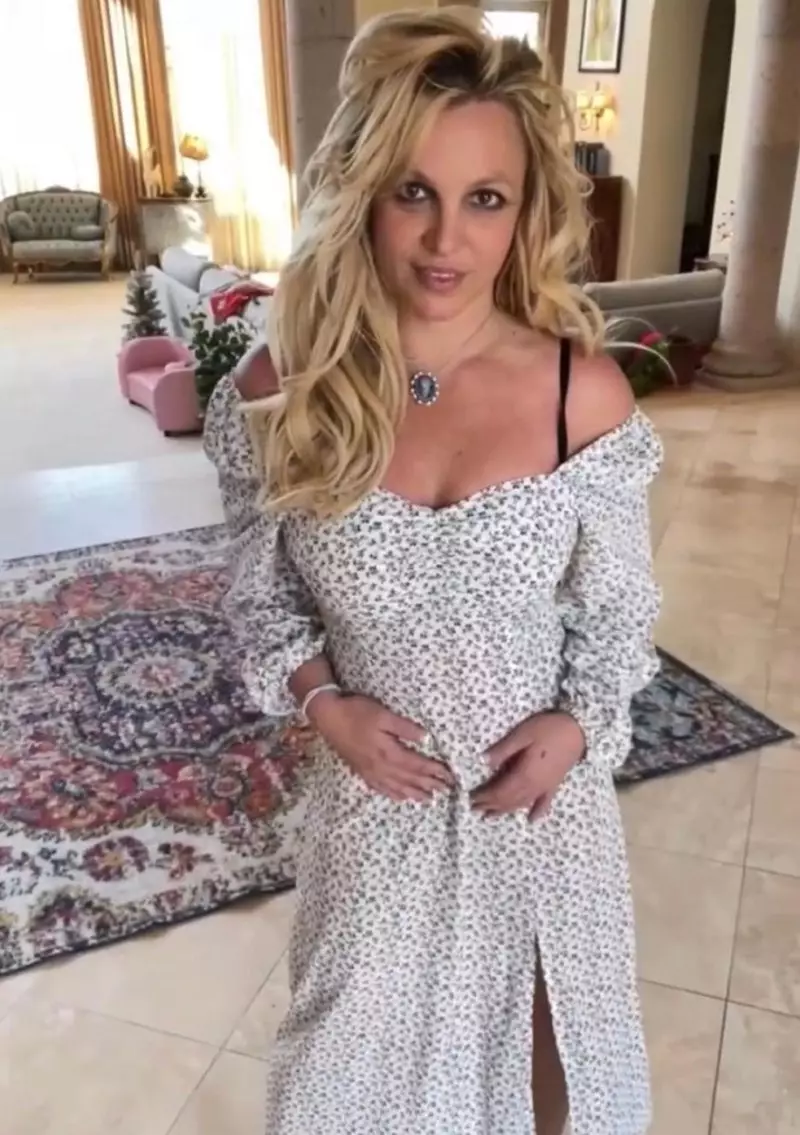 Aya Bun dina Oven! Titingalian Britney Spears 'Baby Bump Sajauh: Tingali Poto