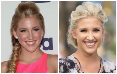 savannah chrisley မျက်နှာ 2014-2017 getty ပုံများ