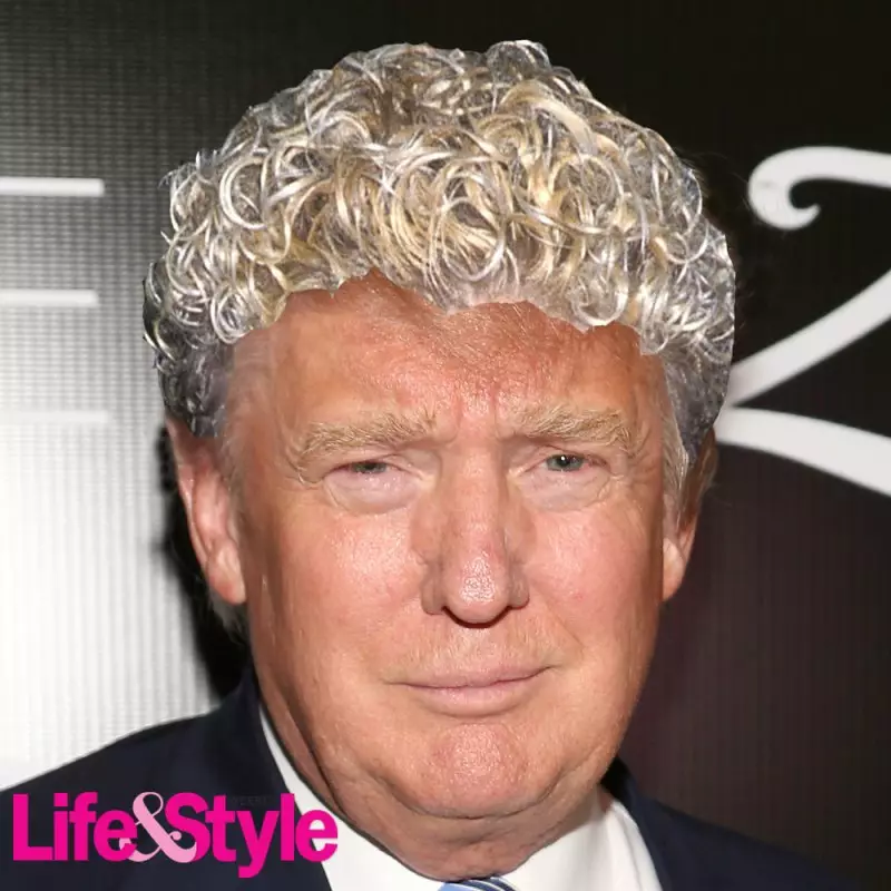 Donald trump gwallt justin timberlake