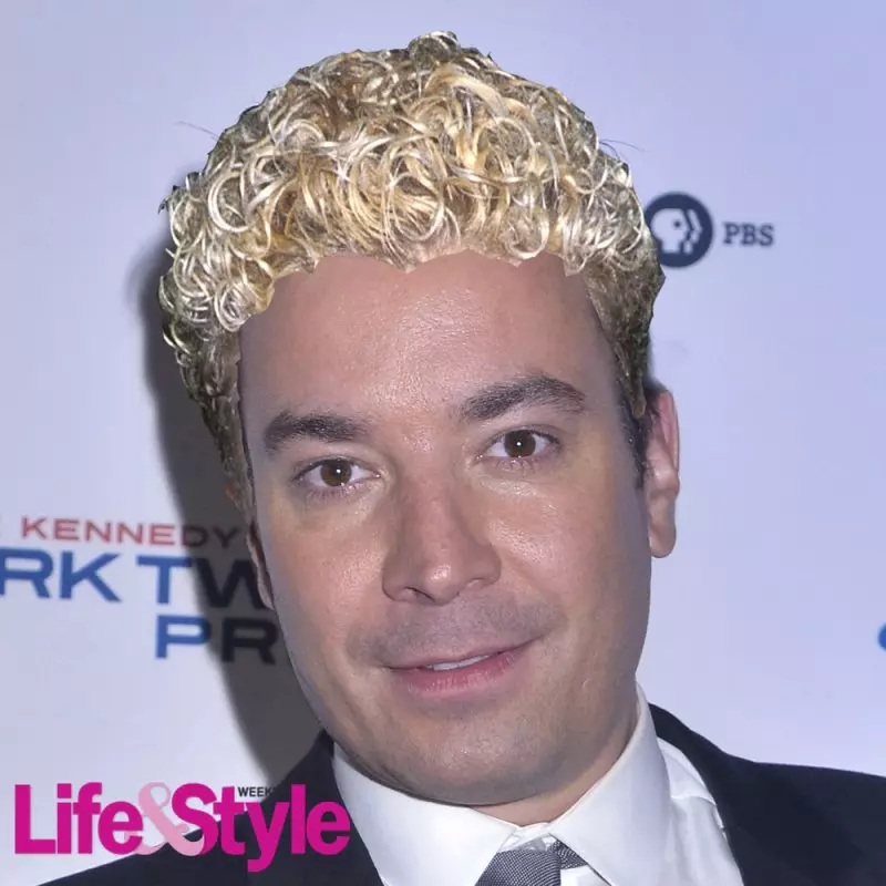 Jimmy fallon justin timberlake hår