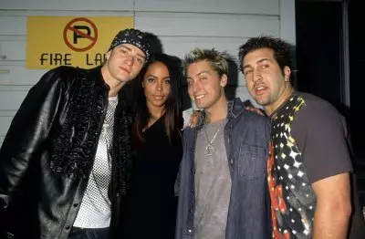 aaliyah na nsync, getty