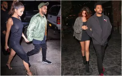 Selena-Gomez-the-weeknd-randi-nakts stilā