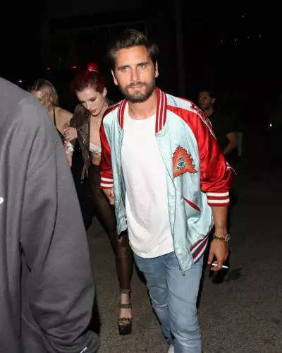 bella thorne scott disick splash