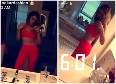 khloé kardashian snapchat