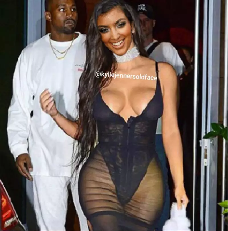 Kim Kardashian nkhope yakale 1