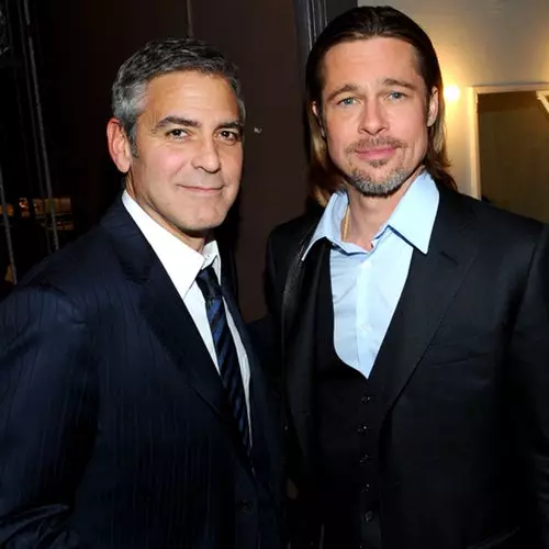 George Clooney Brad Pitt 1