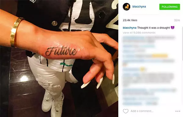 Blac chyna tattoo yigihe kizaza 1