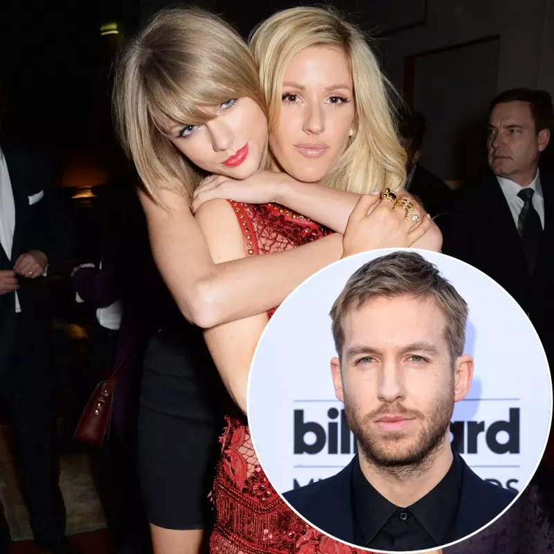 Taylor yihuta calvin harris ellie goulding