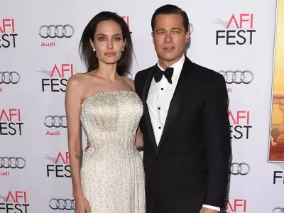 brad pitt y angelina jolie imágenes getty