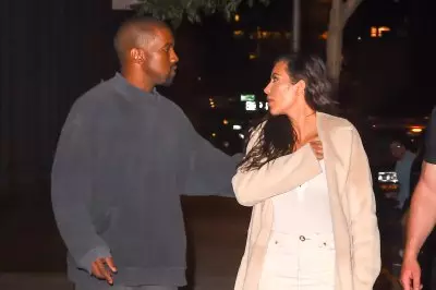 kim kardashian kanye iburengerazuba getty amashusho