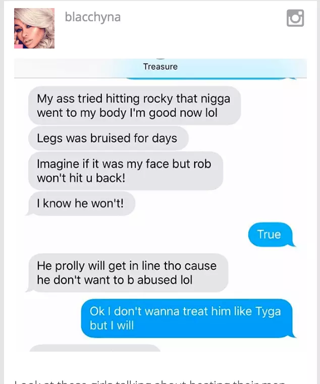 Blac chyna 被黑 13