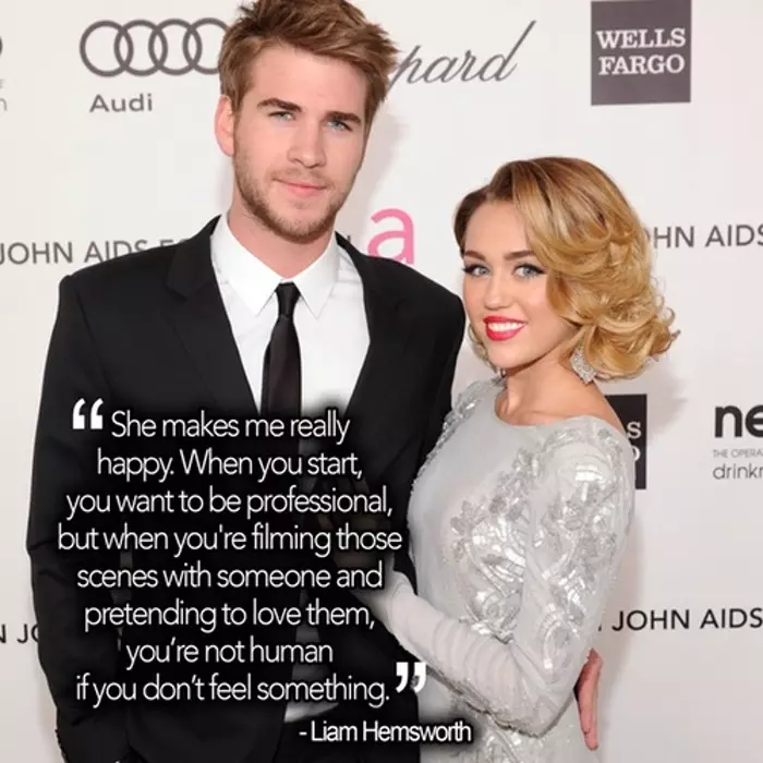 Miley Cyrus, Liam Hemsworth, citazione carina 3