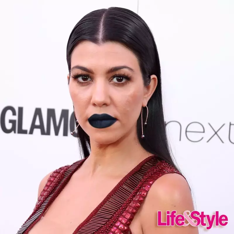 Kourtney Kardashian lippe