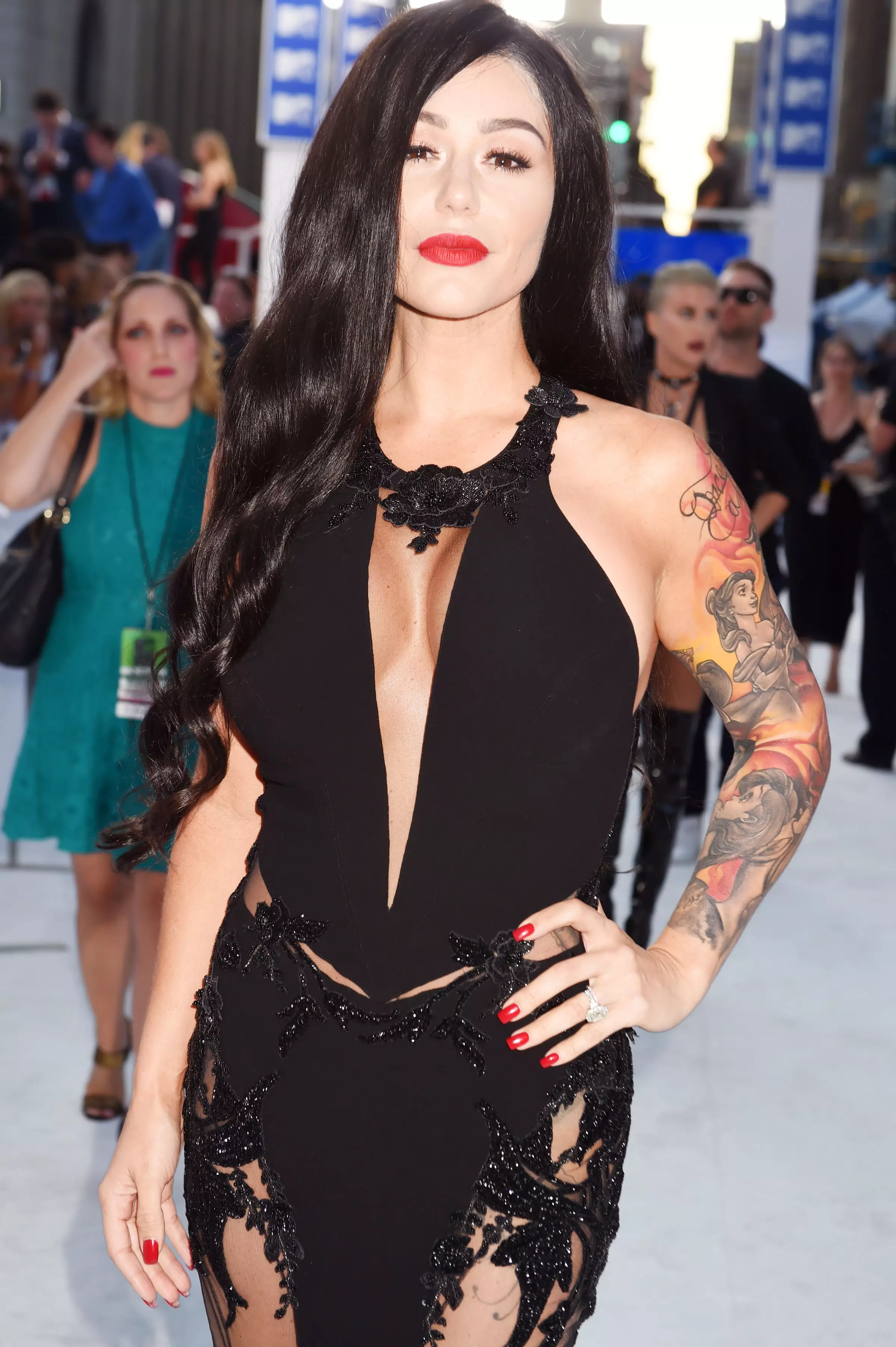 jwoww makiažas 2015 vmas