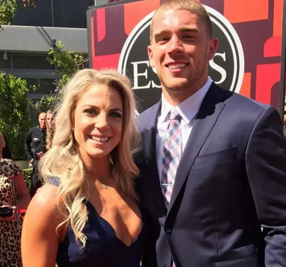 Zach ertz julie johnston proponis