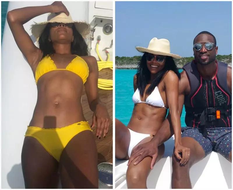 Gabrielle union բիկինի մարմին