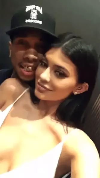 Kylie jennr tyga pda snapchat 2