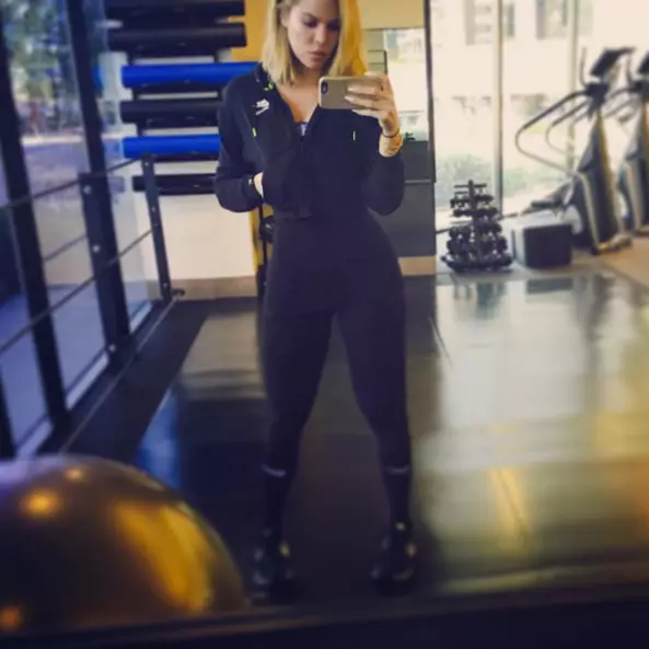 Khloe gym