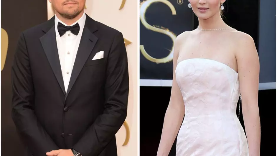 Leonardo dicaprio jennifer lawrence o khethiloe oscar