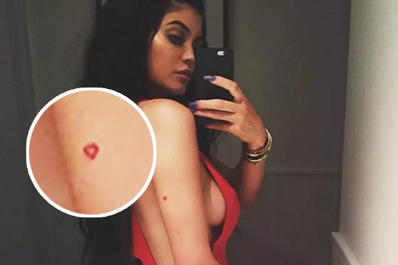 Kylie Jenner'ın dövmesi