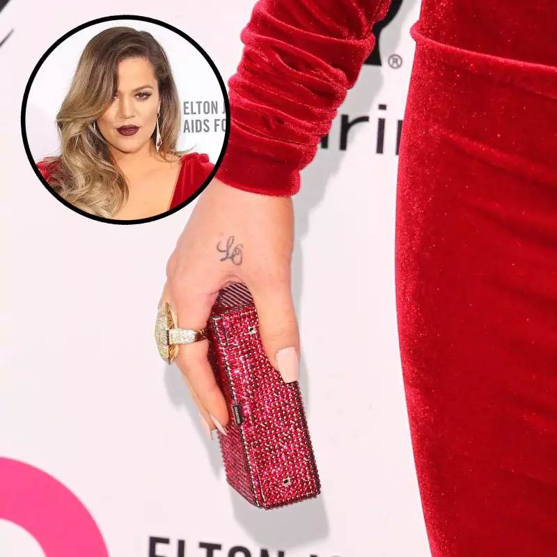 Khloe kardashian dövme eli