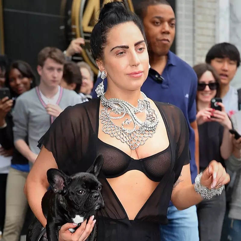 Lady gaga 乳頭