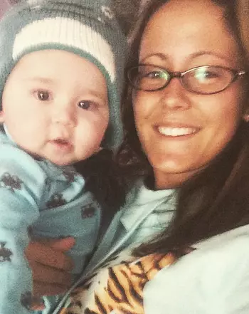 Jenelle evans kaiser diaper