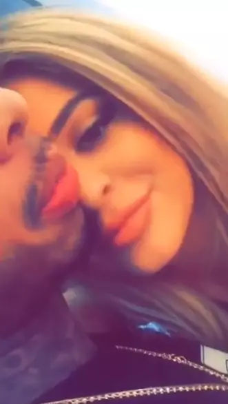 Kylie jennr tyga pda snapchat 6