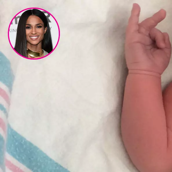 Ciara baby නිවේදනය