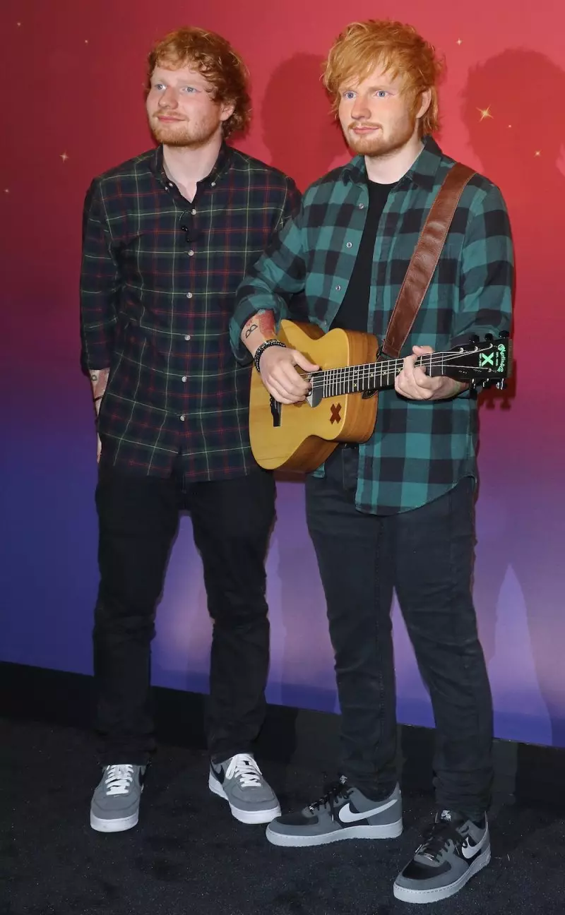 Ed sheeran nga wax figure