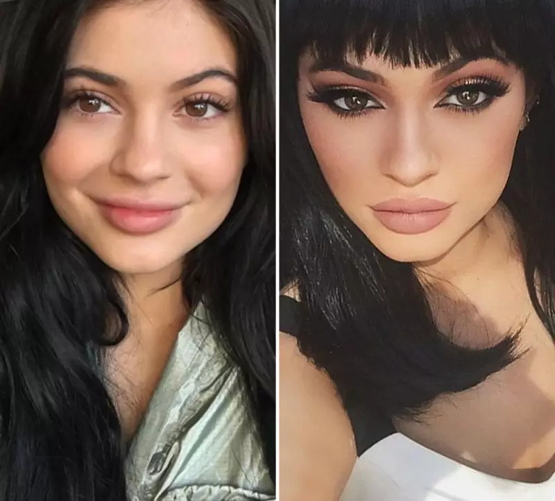 Kyli jenner walay makeup