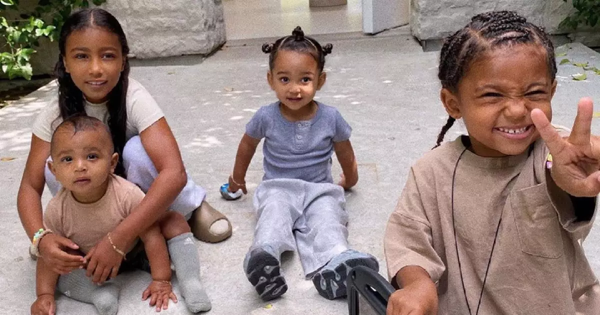 Kim Kardashian i els fills de Kanye: coneix North, Saint, Chicago i Psalm