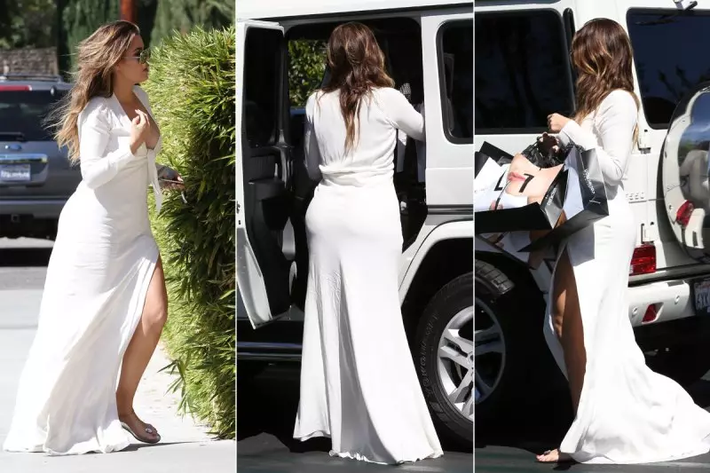 Khloe Kardashian Butt September 2014