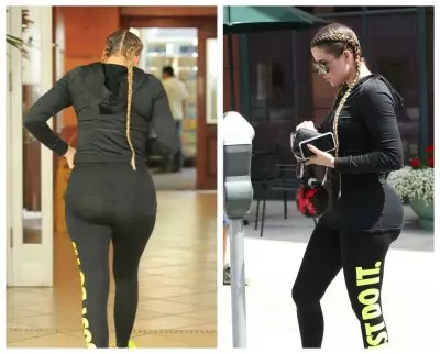 khloe butt