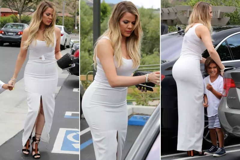 Proměna zadku Khloe kardashian v červenci 2015