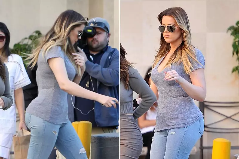 Khloe kardashian zadek únor 2014