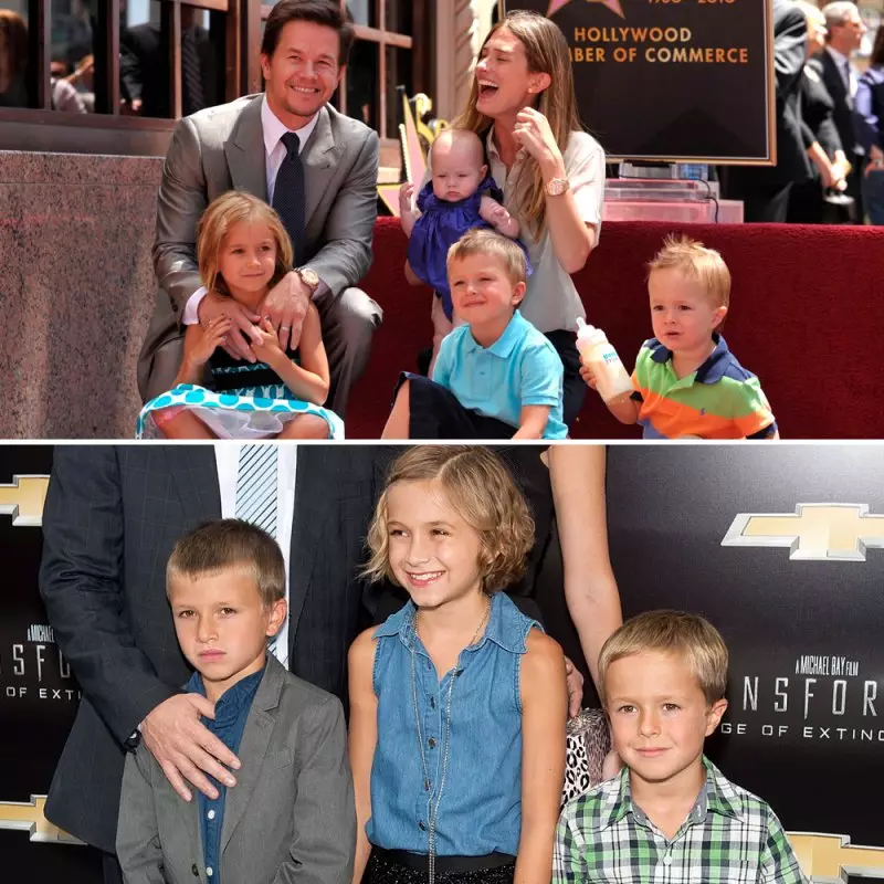 Mark wahlberg kids