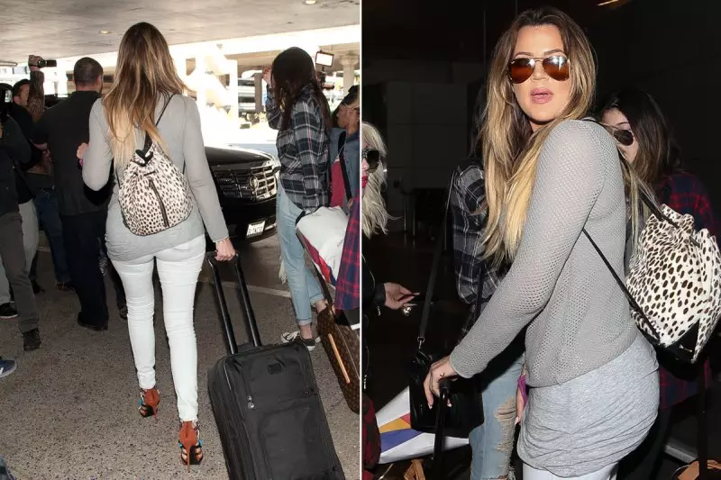 Khloe kardashian cul d'abril de 2014