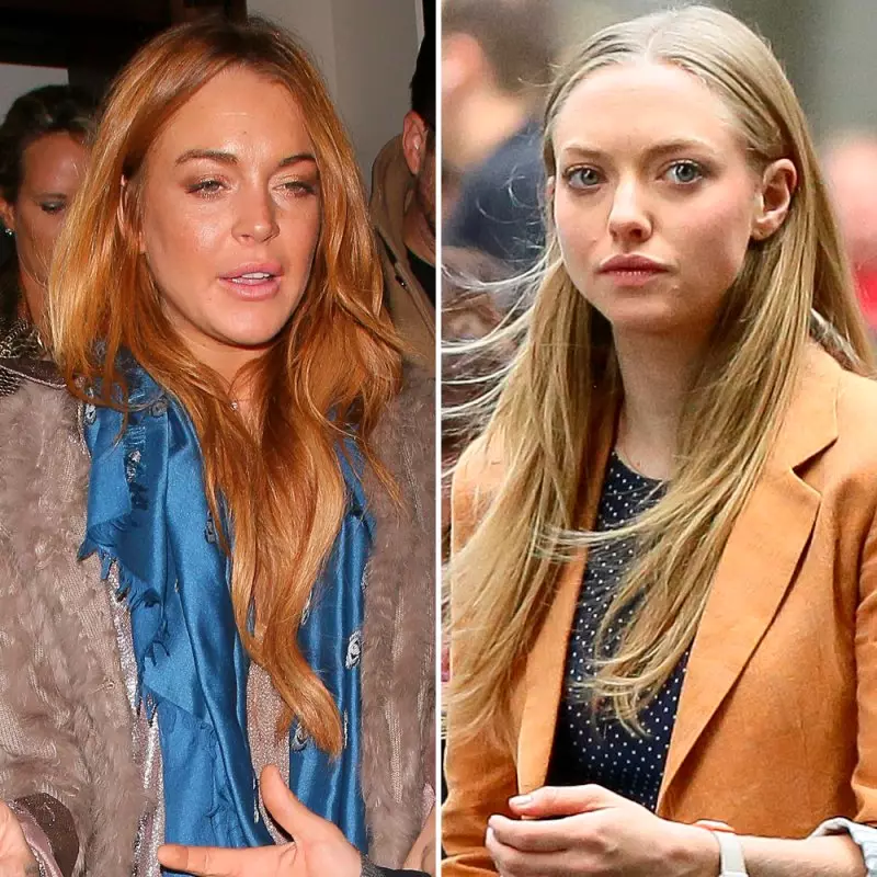 Lindsay Lohan amanda seyfriend vecums