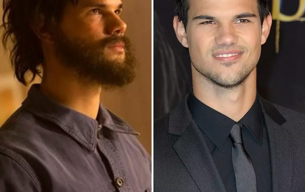 "Twilight"-stjärnan Taylor Lautners skägg är riktigt, riktigt dåligt — Se 5 fler heta stjärnor med slitstarkt ansiktshår - Life & Style