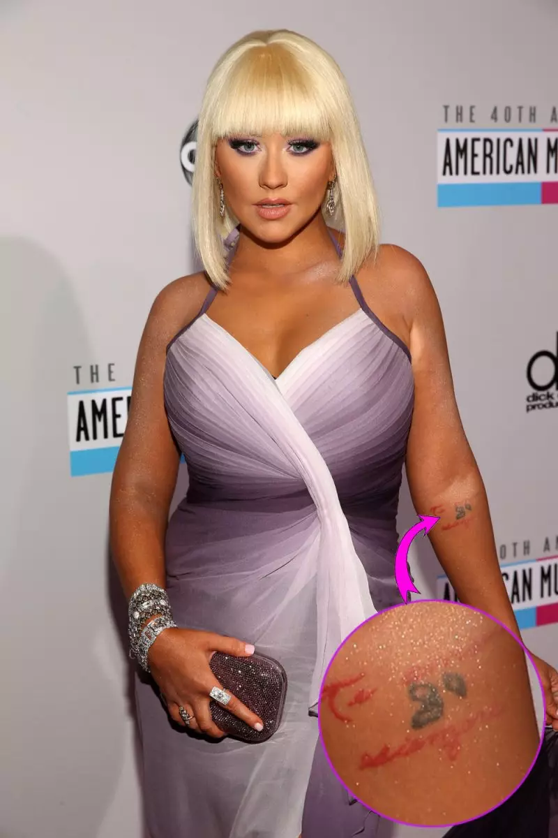 Tatuazh Christina Aguilera